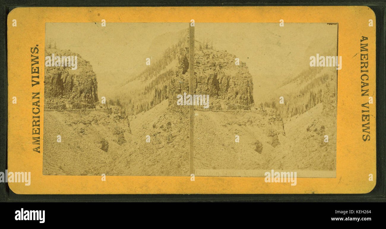 Golden Gate, Yellowstone National Park, from Robert N. Dennis ...