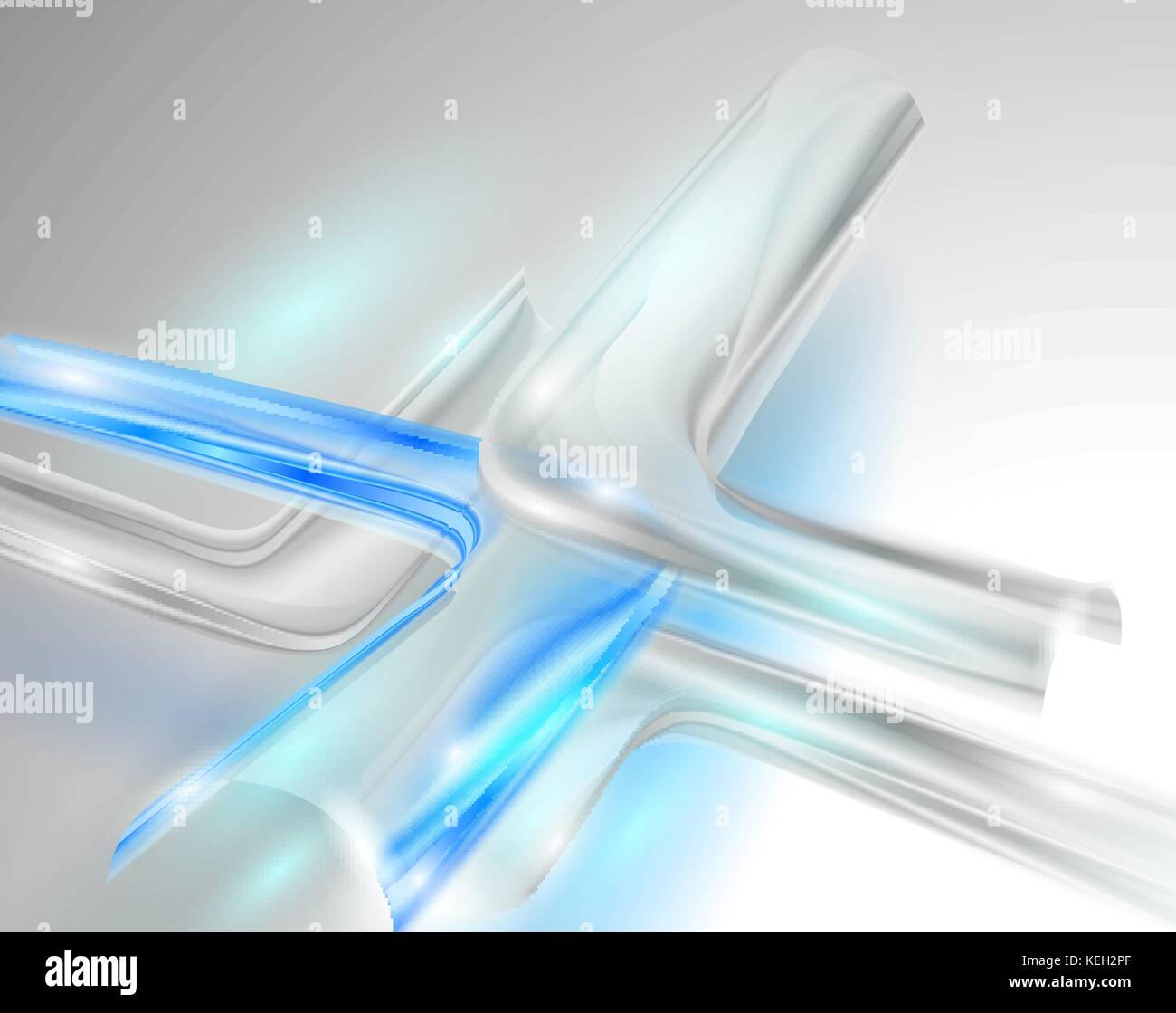 Abstract gray background with blue elements Stock Vector Image & Art ...