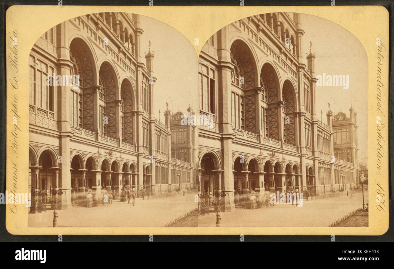 Main building, west side, by Centennial Photographic Co Stock Photo - Alamy