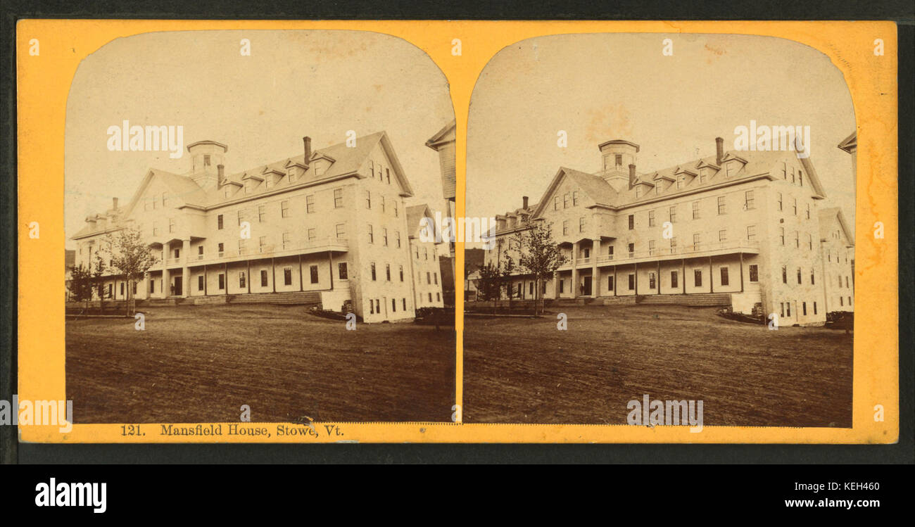 Mansfield HOuse, Stowe, Vt, by Styles, A. F. (Adin French), 1832 1910 ...