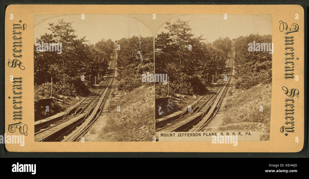 Mount Jefferson Plane, S.B.R.R. (Switchback Railroad), Pa, from Robert ...