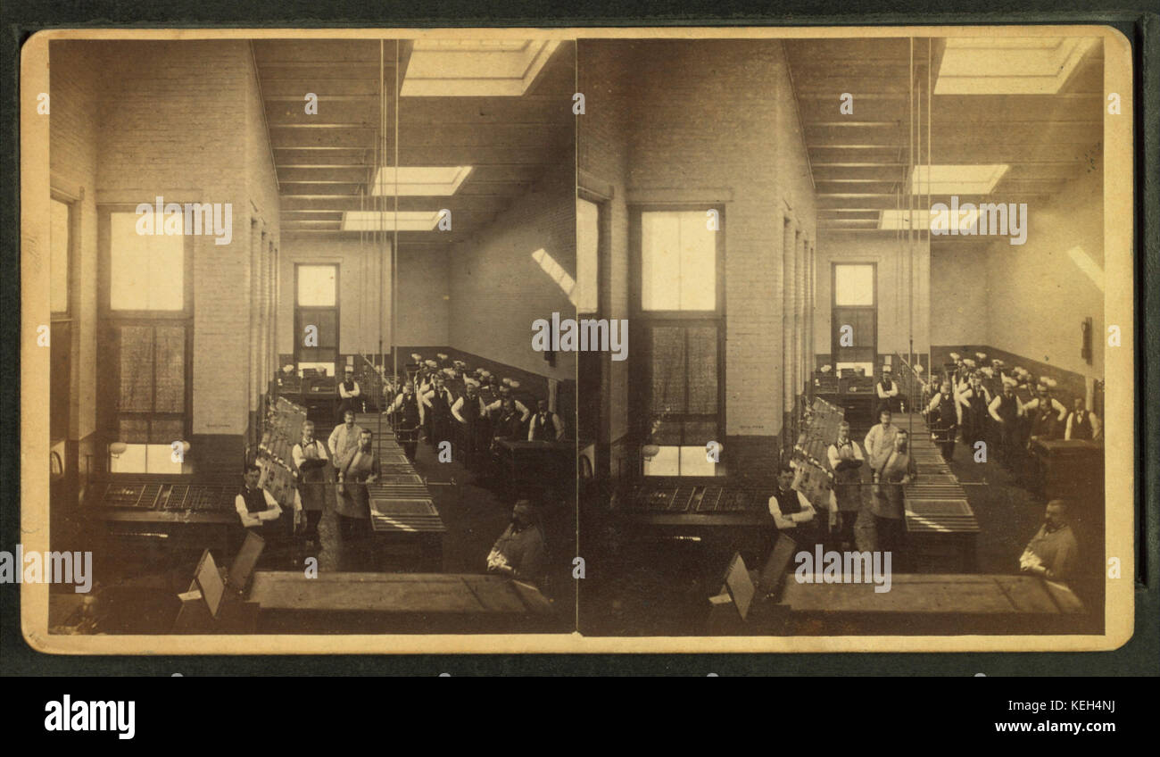 Composing room newspaper hi-res stock photography and images - Alamy