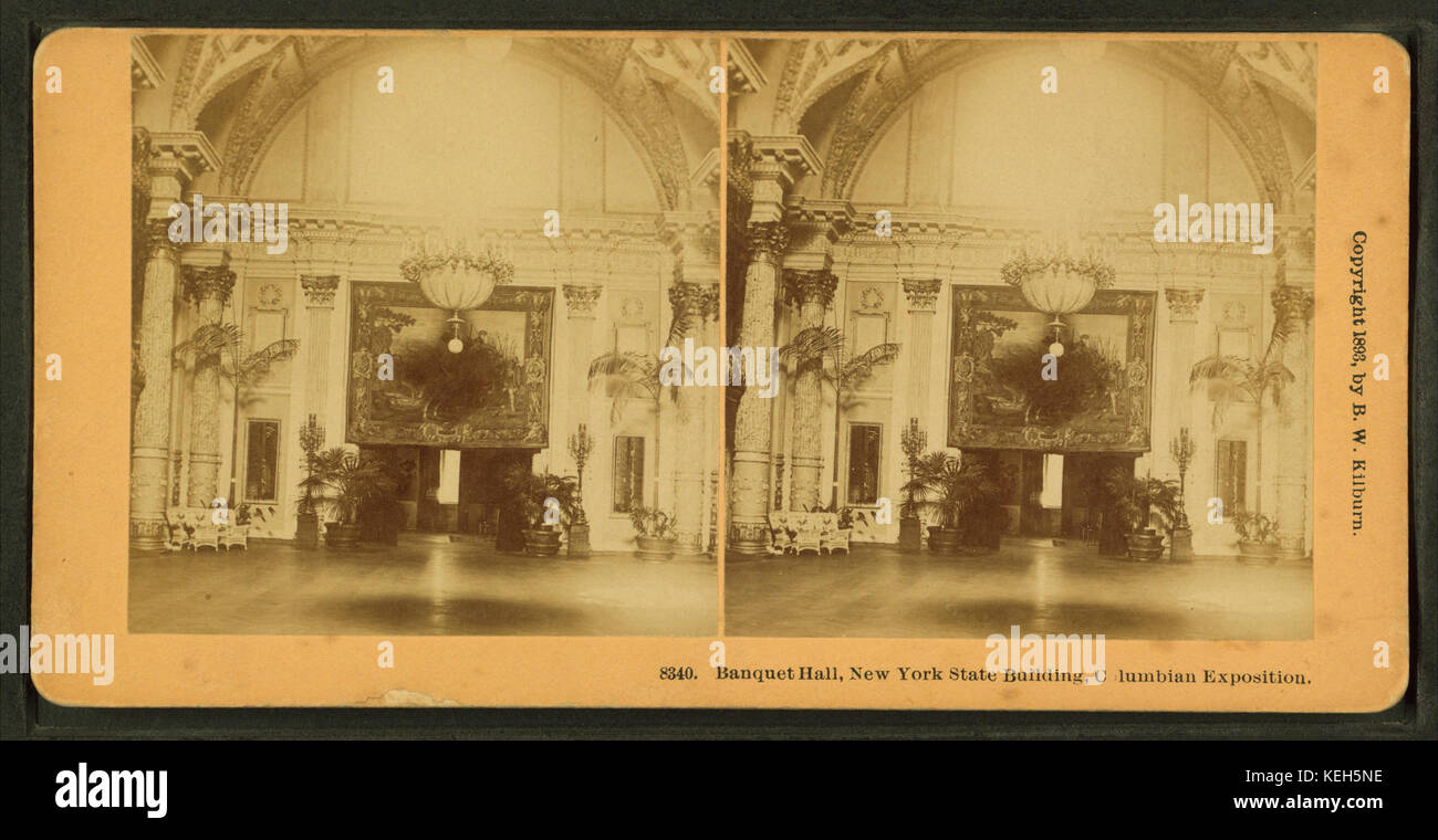Worlds columbian exposition state buildings hi-res stock photography ...