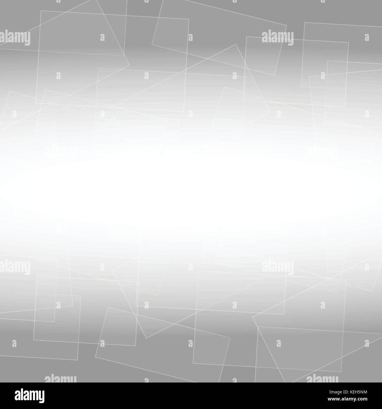 Translucent white variety square on grey background for abstract ...