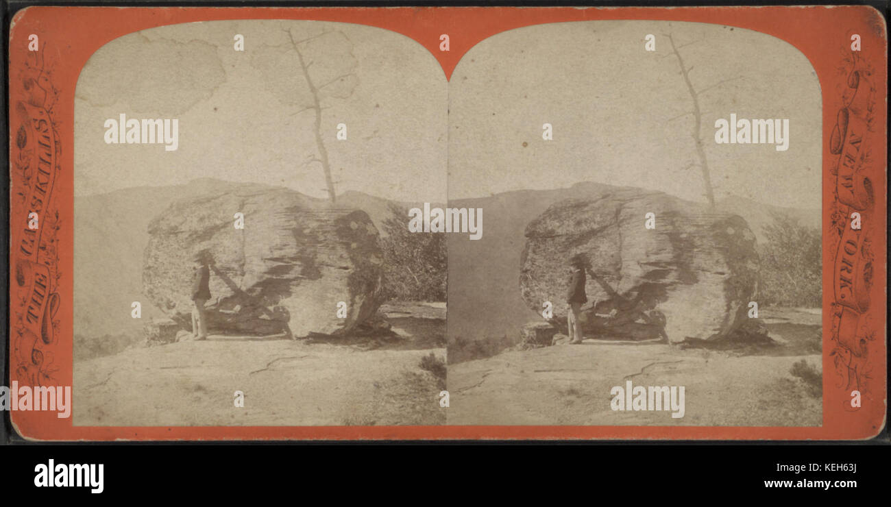 Bowlder on South Mountain, by J. Loeffler Stock Photo - Alamy