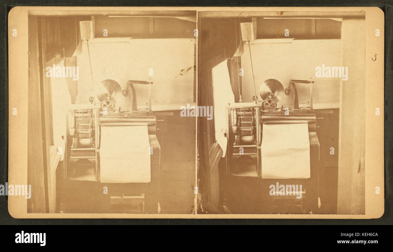 Boston Water works, Sudbury River Conduit, Nov. 6, 1876, automatic ...