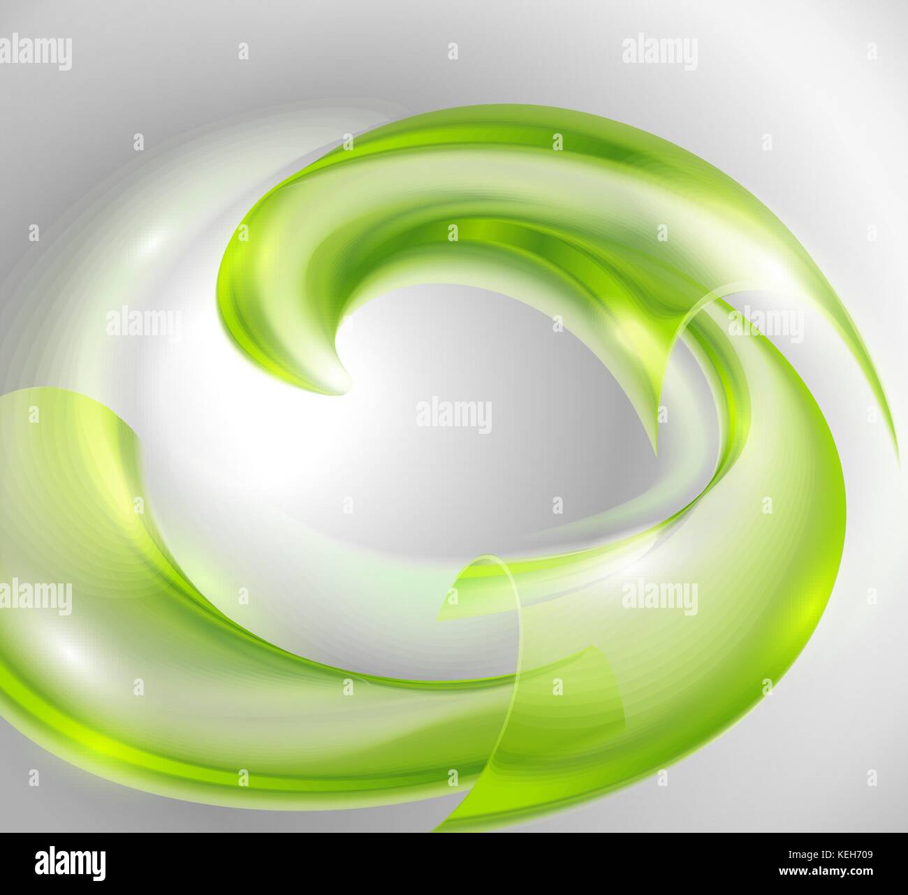 Abstract background with green swirl Stock Vector Image & Art - Alamy
