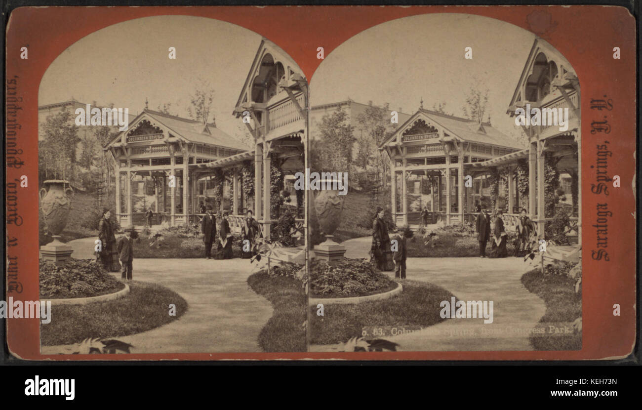 Columbian Spring, from Congress Park, from Robert N. Dennis collection ...