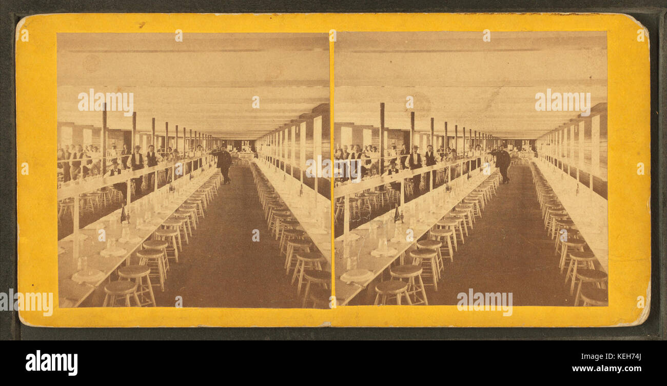 Clam House Dining Room, Rocky Point, R.I, from Robert N. Dennis ...