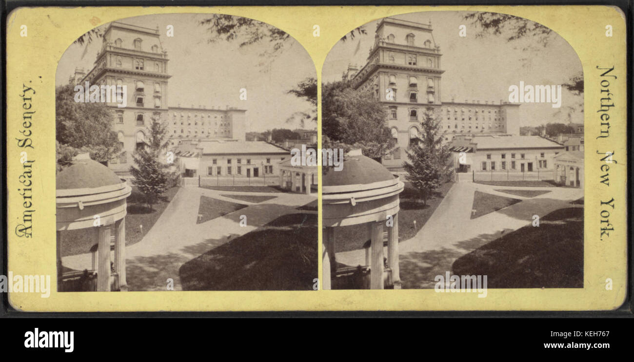 Columbian Spring and Congress Hall, from Robert N. Dennis collection of ...