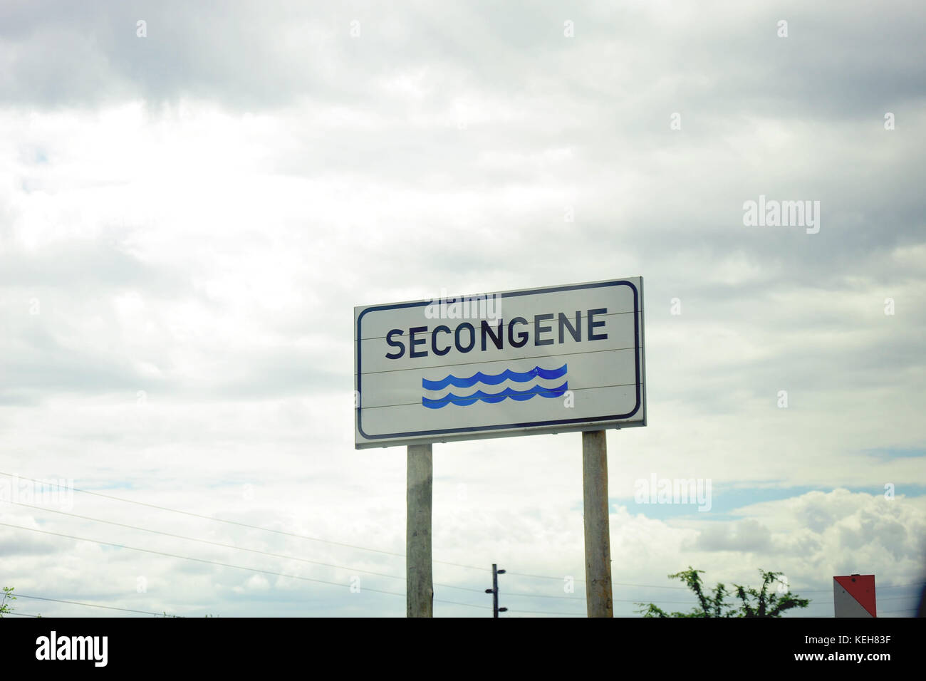 A river sign in South Africa Stock Photo - Alamy