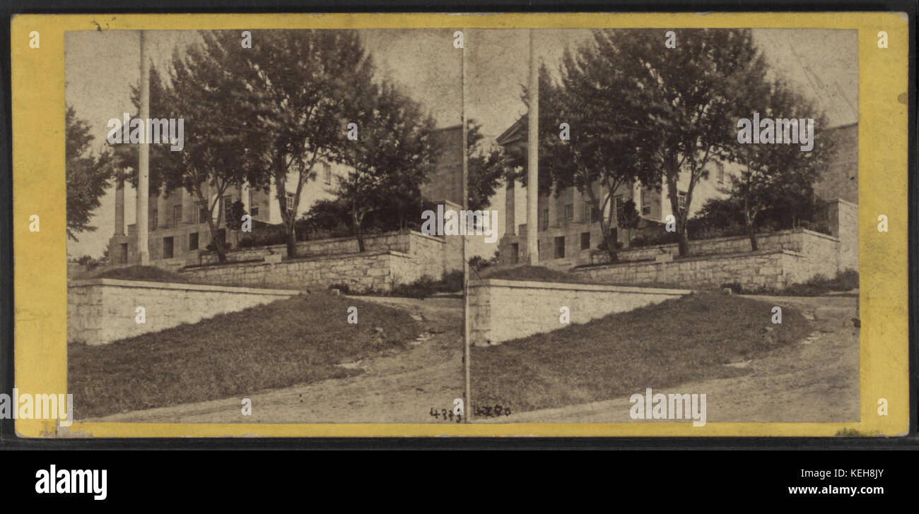 Front view of the female Prison, from Robert N. Dennis collection of ...