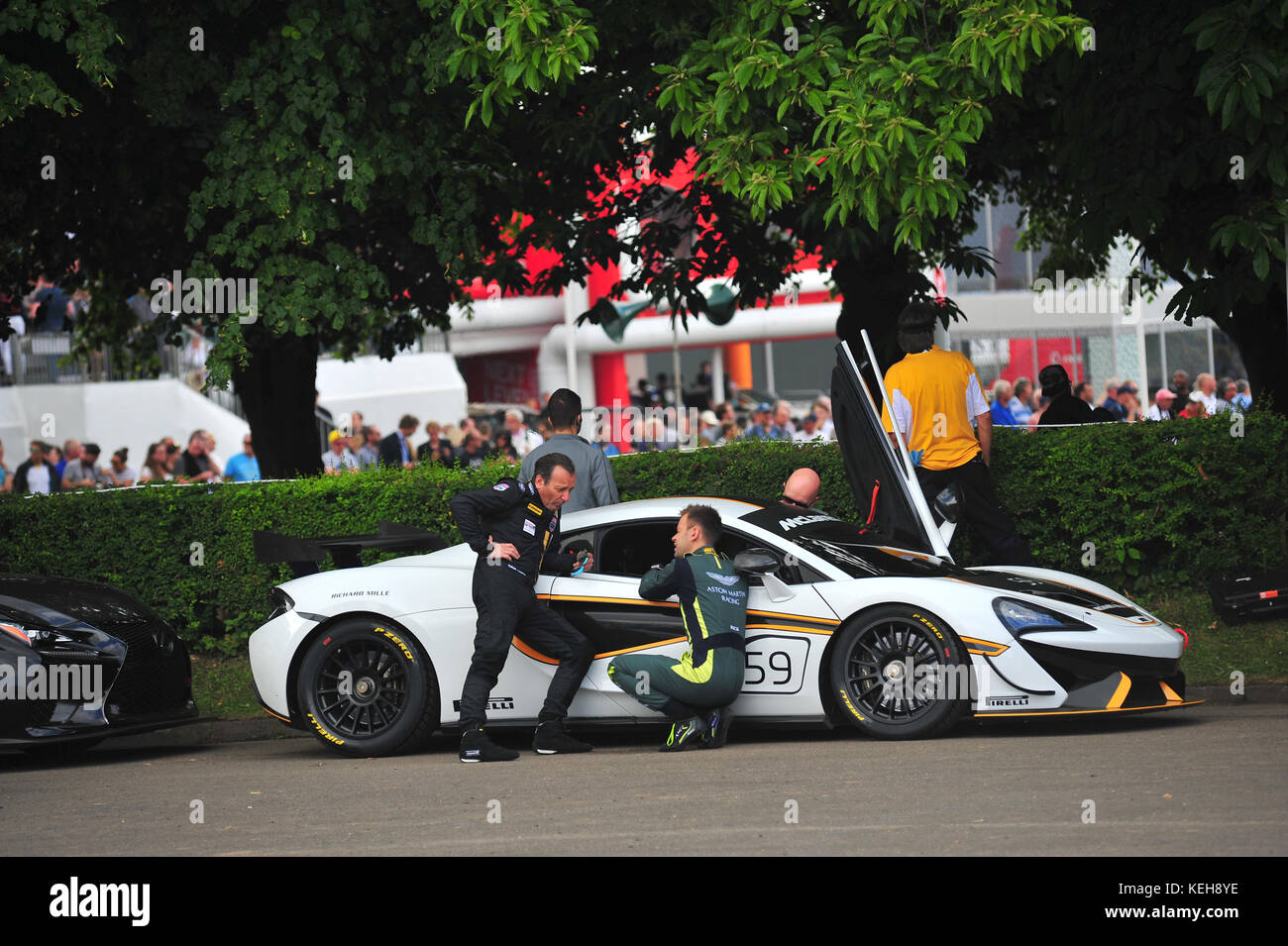 Mclaren racing car hi-res stock photography and images - Alamy