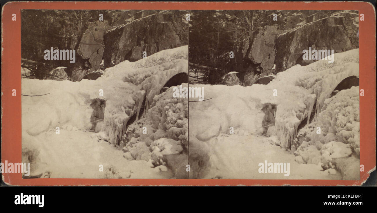 Ice Gorge at Bellvale, Orange Co., N.Y, from Robert N. Dennis ...