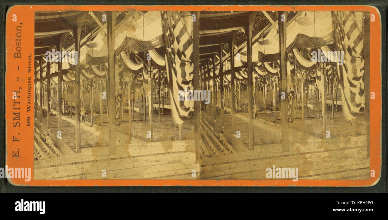 'Interior view of the Coliseum' by Edward F. Smith provides a detailed ...