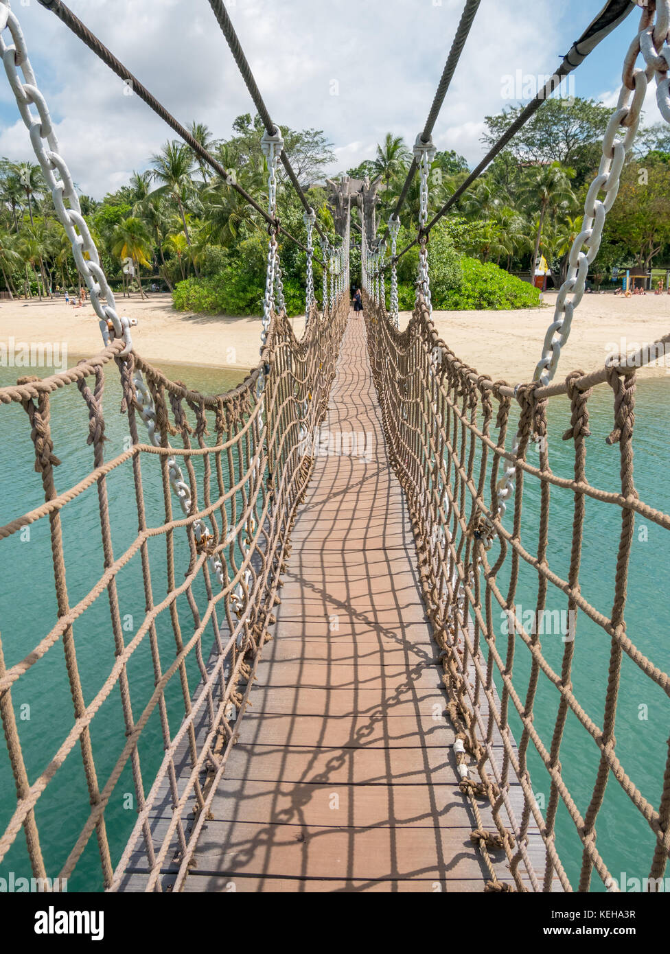 Bridge linking Palawan Beach to the Southernmost Point of Continental ...