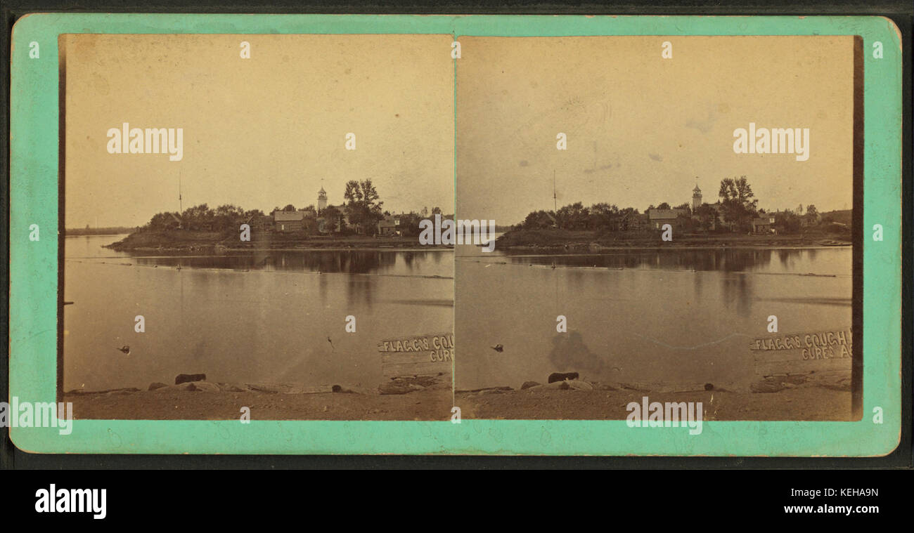 Indian Island, Old Town, Me, from Robert N. Dennis collection of ...