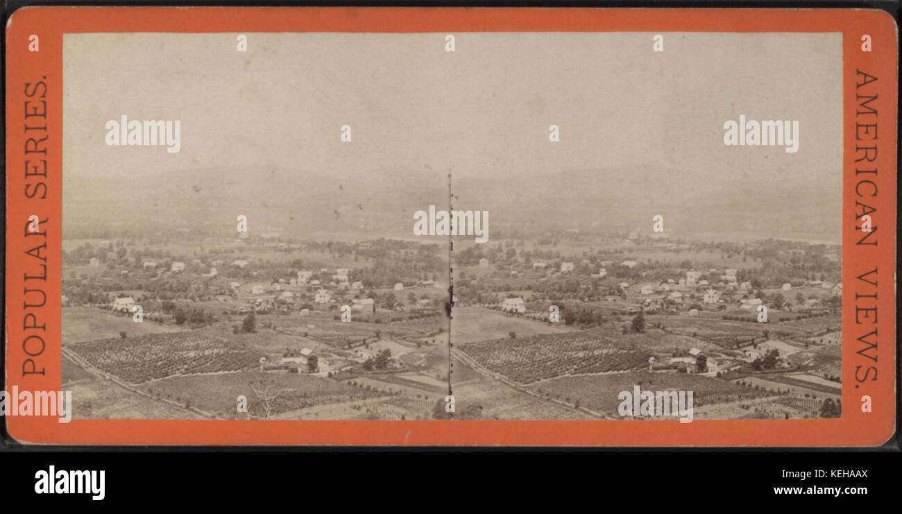 Bird's eye view of Cornwall, from Round Top, by E. & H.T. Anthony (Firm ...