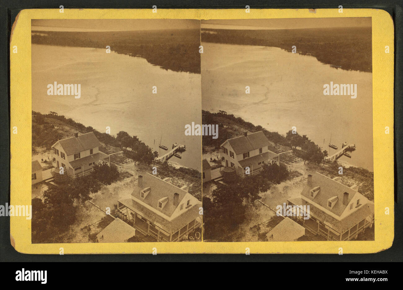 Jupiter residence, view from aloft, from Robert N. Dennis collection of ...