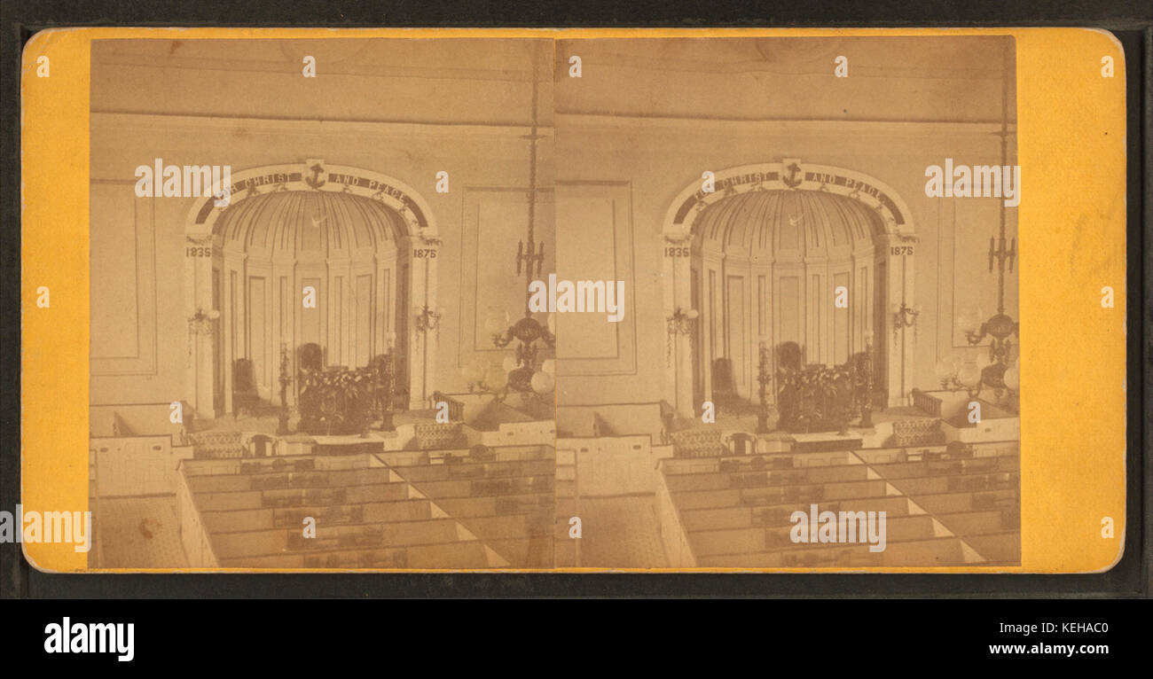 Interior of a Church, by P. T. Sharp Stock Photo - Alamy