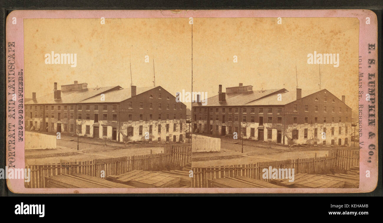 Libby Prison, by E. S. Lumpkin Stock Photo - Alamy