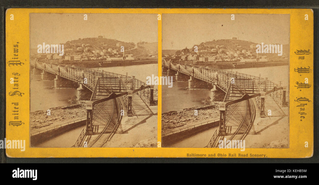 Bollman Iron Bridge, Harper's Ferry, W.Va, from Robert N. Dennis ...