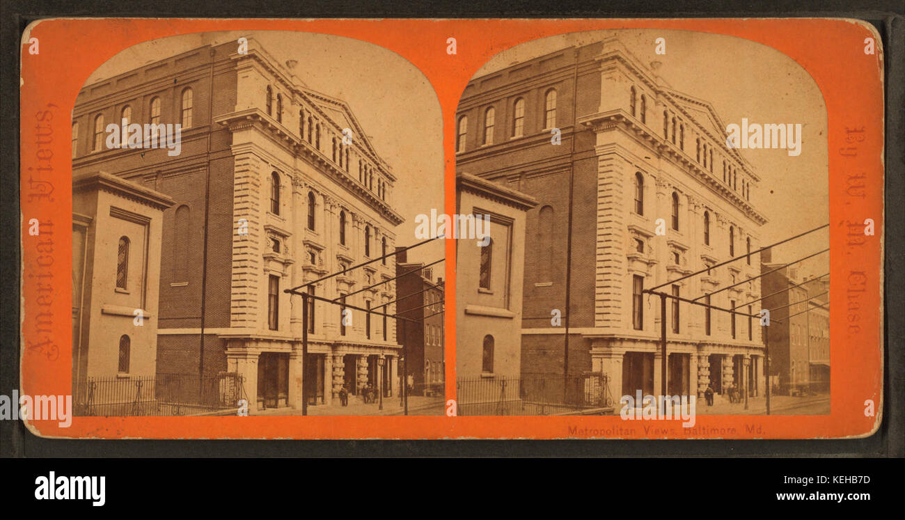 The Masonic Temple in Baltimore, designed by William M. Chase, is a ...