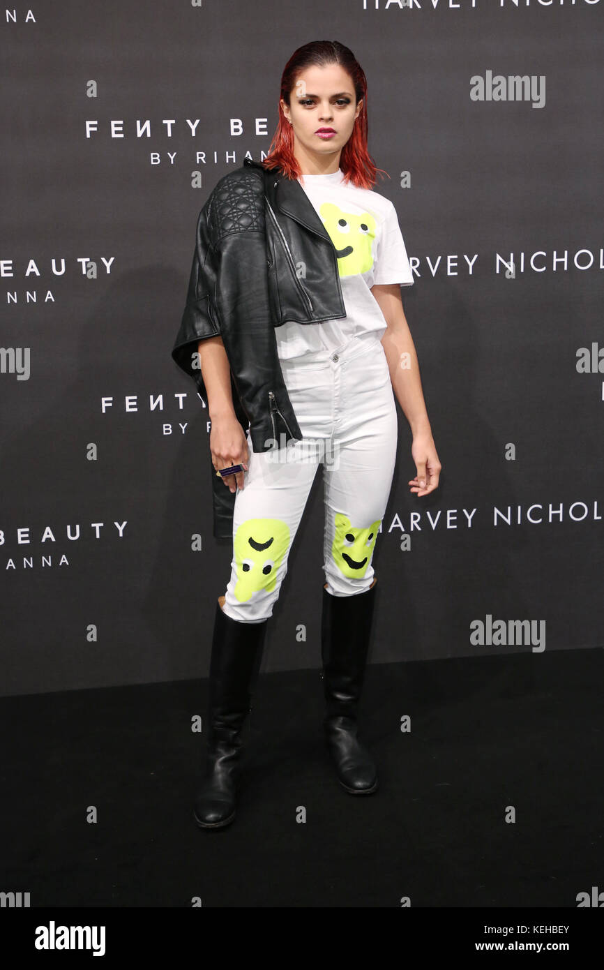 Fenty Beauty by Rihanna Launch held at Harvey Nichols - Arrivals ...