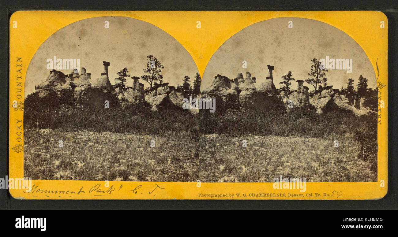 Monument Park, Col. Ter, by Chamberlain, W. G. (William Gunnison Stock ...
