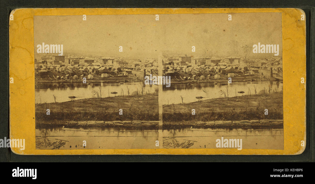 Vintage minnesota map hi-res stock photography and images - Alamy