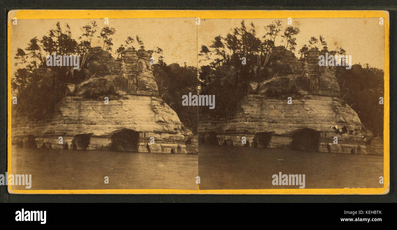 Miner's Castle, from Robert N. Dennis collection of stereoscopic views ...