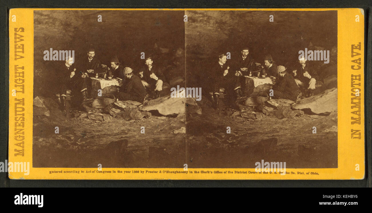 Dining in The Great Relief, from Robert N. Dennis collection of ...