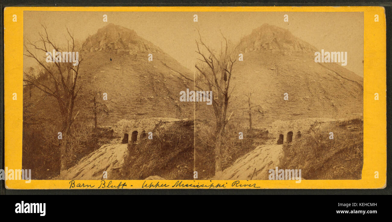 'Barn Bluff' by B.F. Upton captures a view of Barn Bluff on the upper ...