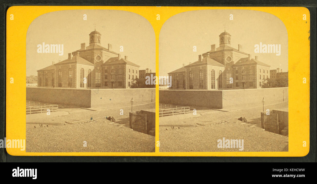 Boston jail, from Robert N. Dennis collection of stereoscopic views ...