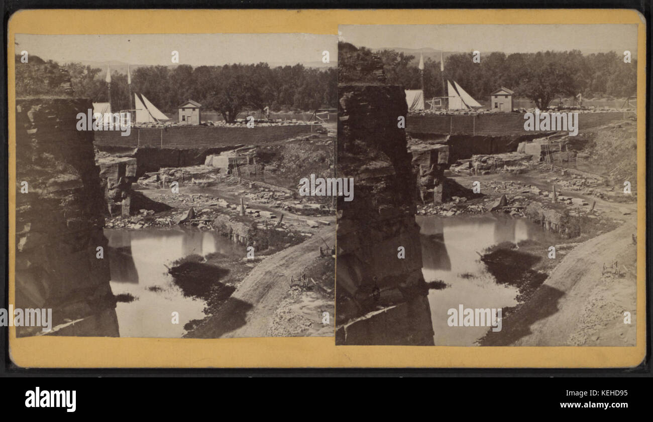 Brownstone quarries, Portland, Conn. (The Brainerd & Co. Quarry.), from ...