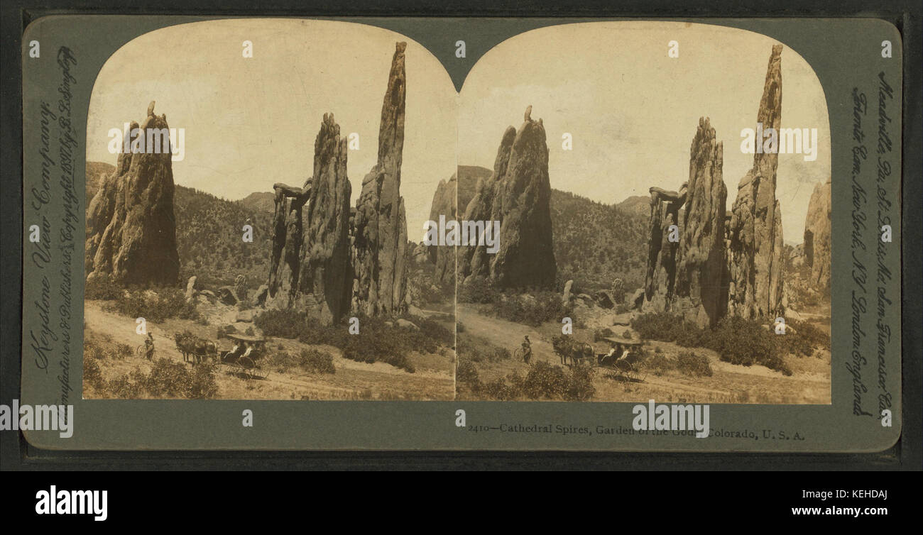 This image shows the iconic Cathedral Spires rock formations in the ...