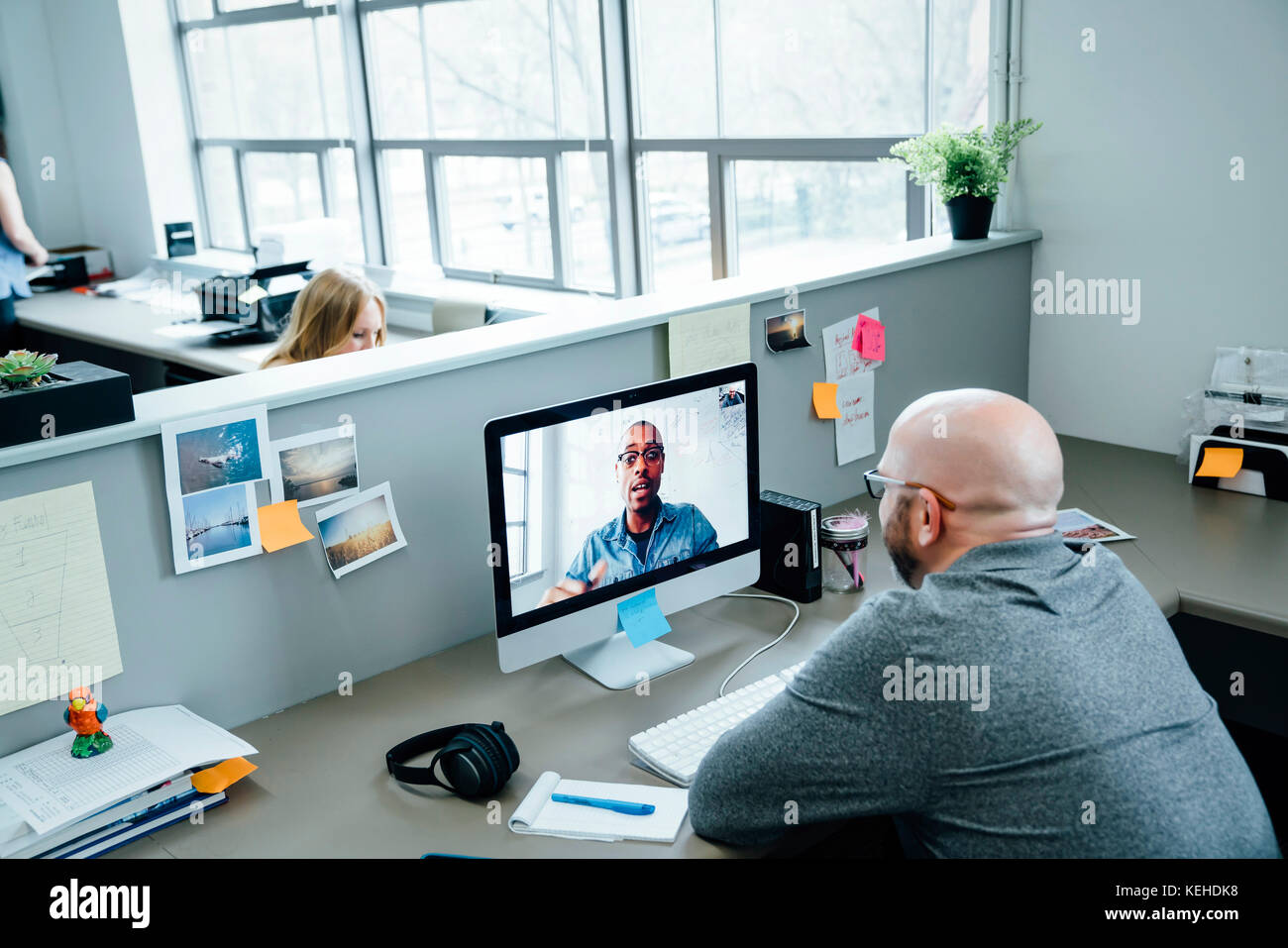 Video conference background hi-res stock photography and images - Alamy