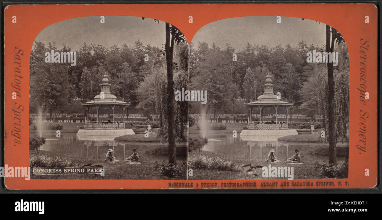 This reference pertains to Congress Spring Park, a historical park in ...