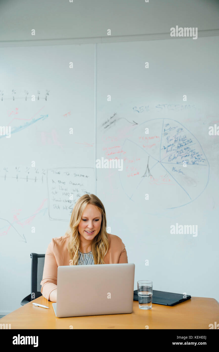 Laptop conference room hi-res stock photography and images - Alamy