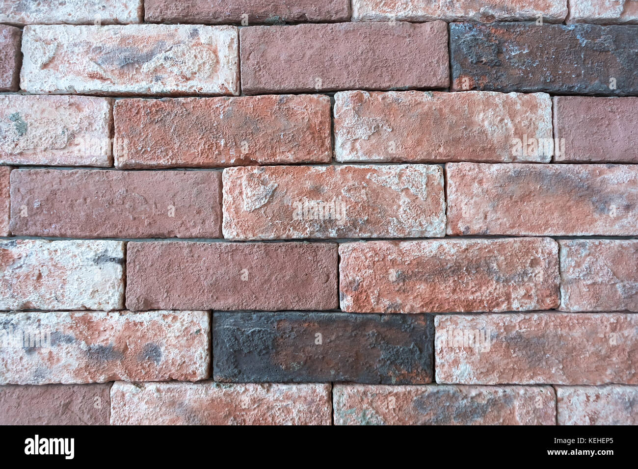 Close-up detailed brick wall that show texture, detail, can used as ...