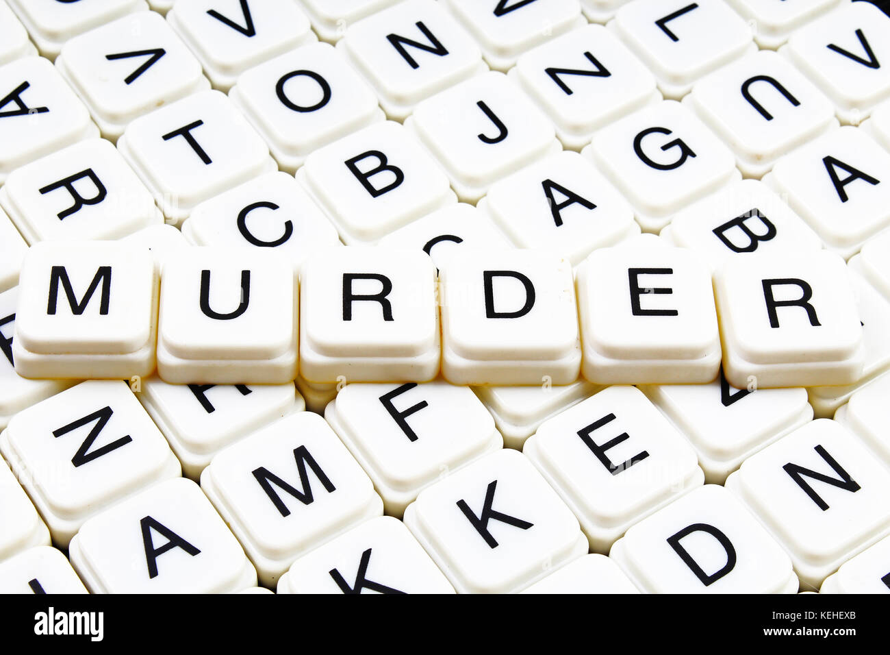 Murder text word crossword. Alphabet letter blocks game texture ...