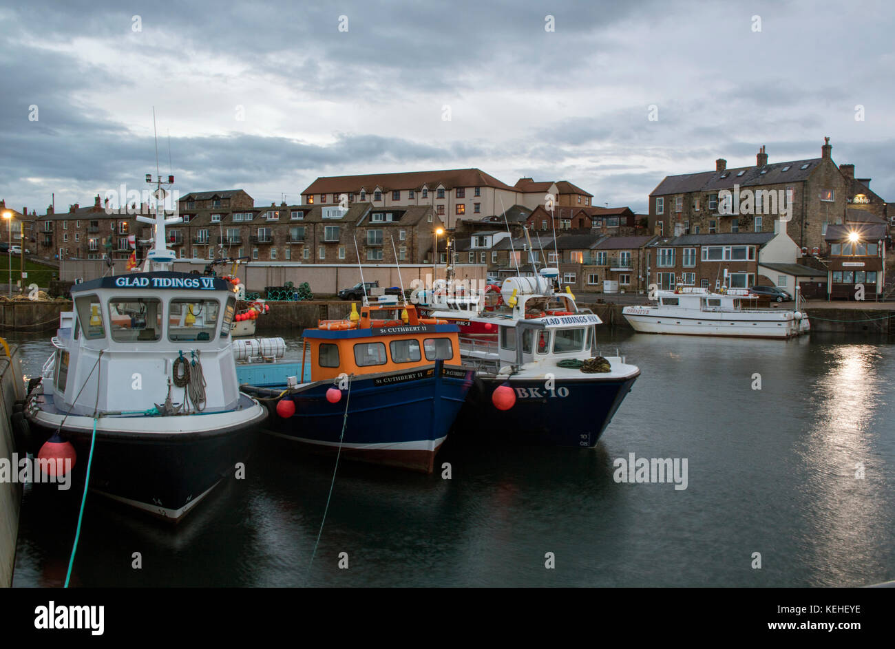 Coastal village at night hi-res stock photography and images - Alamy