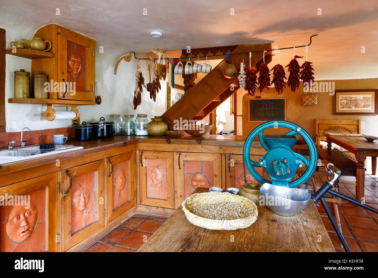 Traditional indigenous kitchen Stock Photo - Alamy