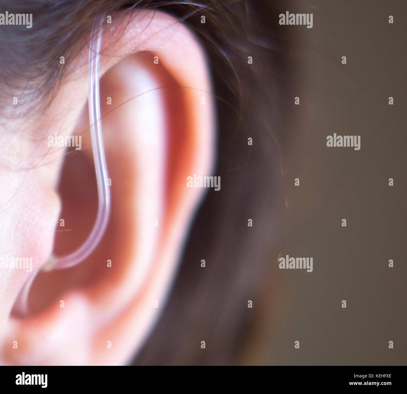 Modern digital in the ear hearing aid for deafness and the hard of ...