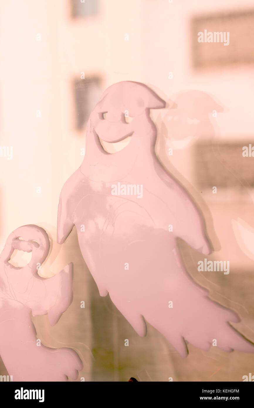 Halloween chidren's party toy ghost levitating flying in the air Stock ...