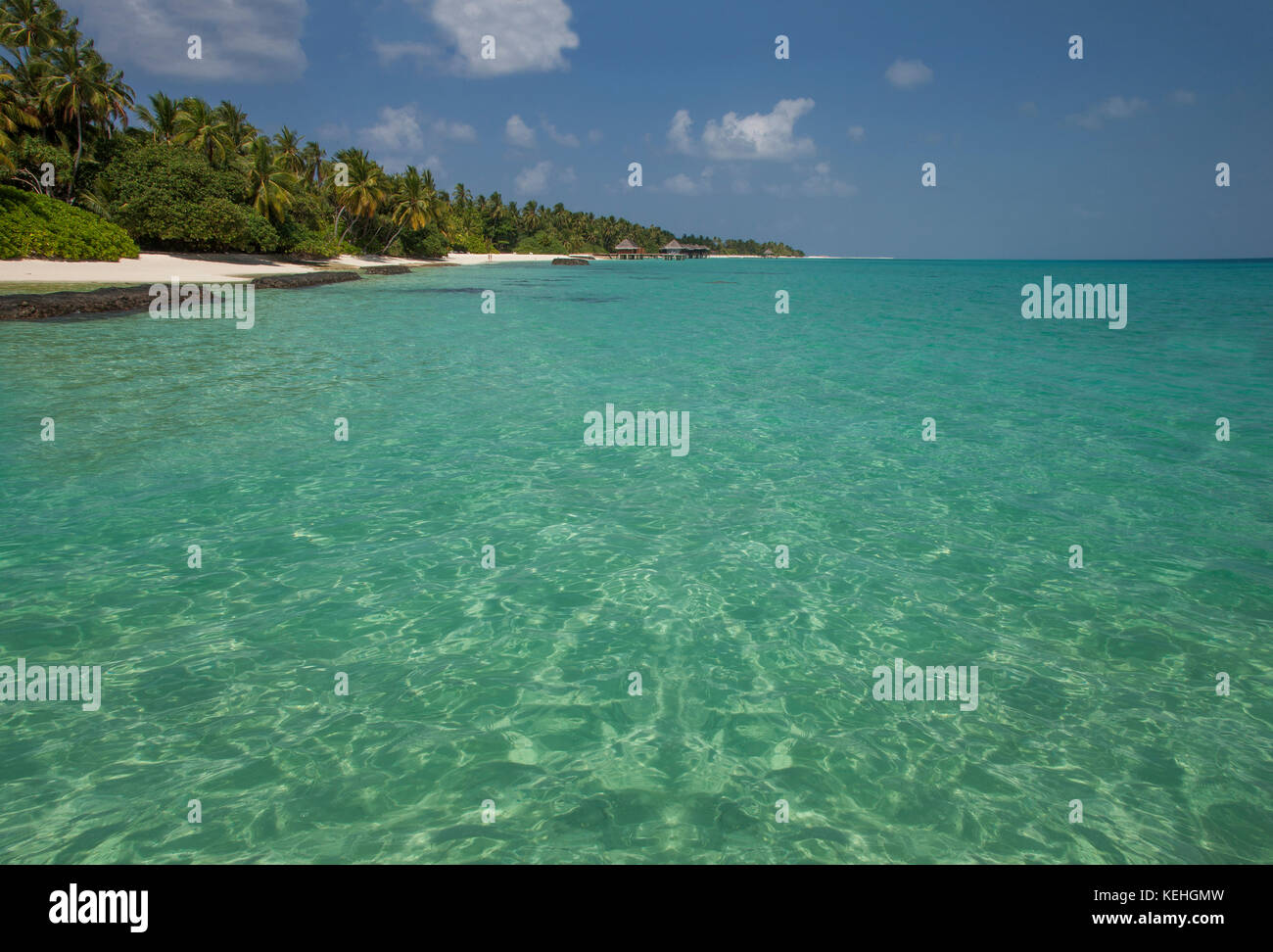 Scenic view of ocean beach Stock Photo - Alamy