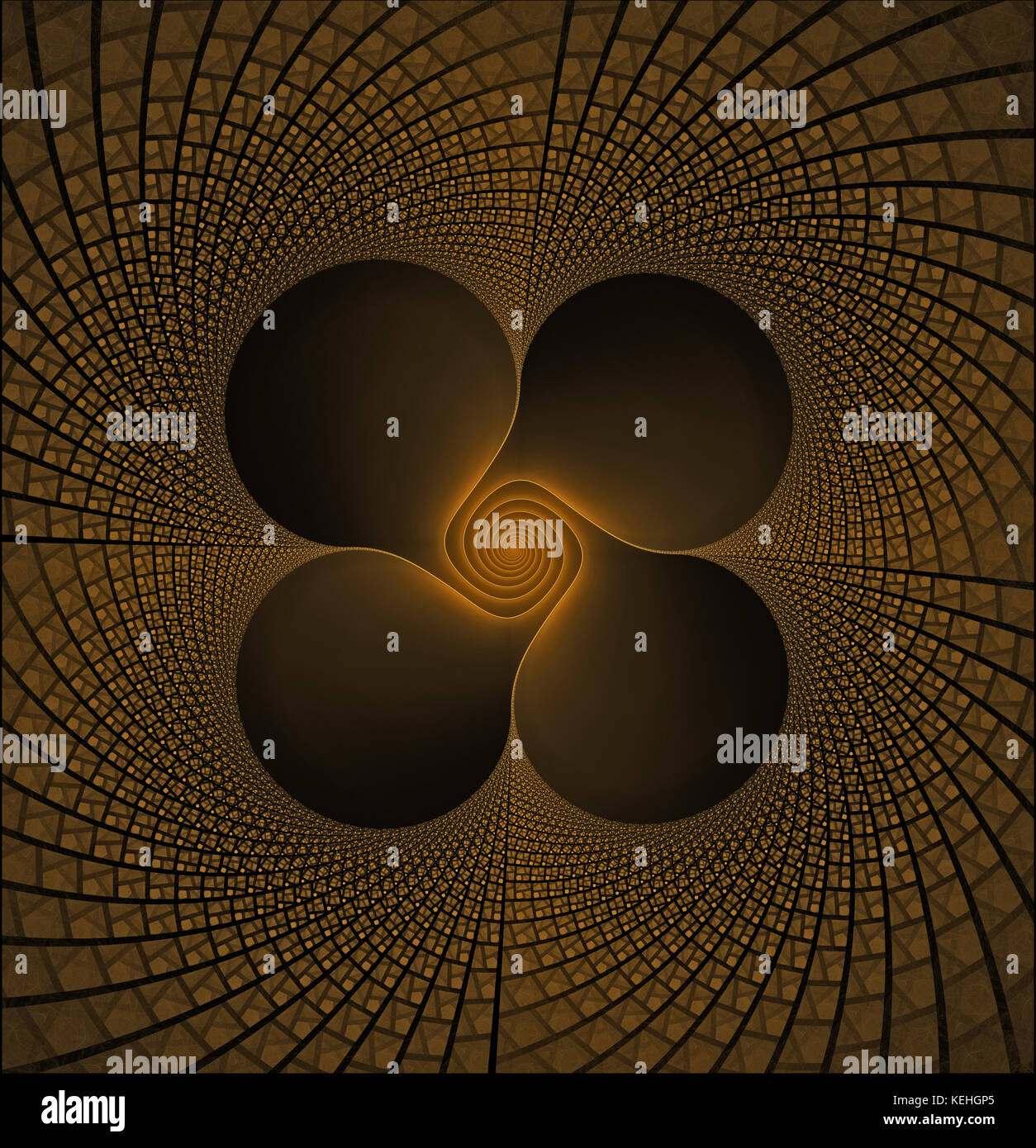 A complex, four chambered vortex in outer space Stock Photo - Alamy