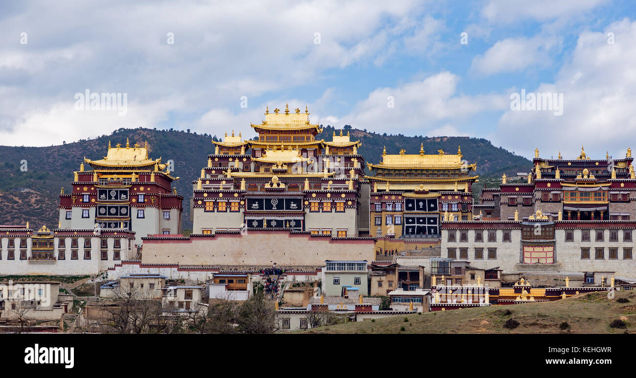 Chinese china religion buddhism buddhist monastery temple hi-res stock ...