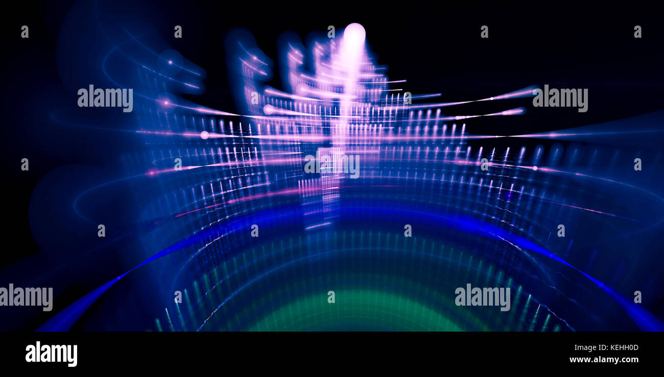 The view inside a complex and alien machine Stock Photo - Alamy
