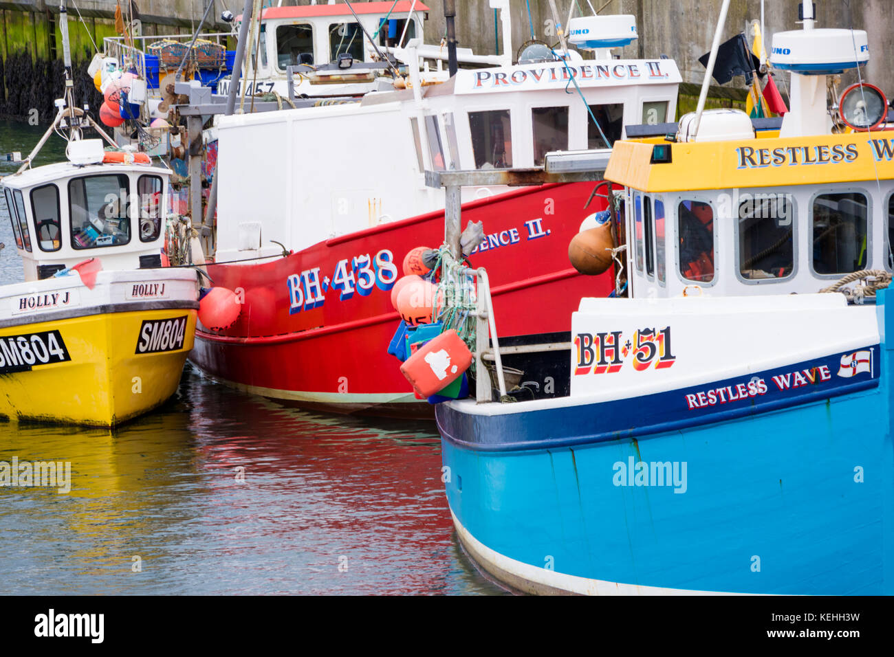 Amble fishing boats hi-res stock photography and images - Alamy
